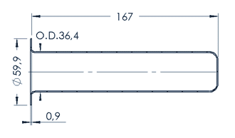 PBN 160-60 MBE Crucible