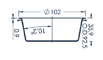 PBN 200-102 MBE Crucible