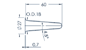 PBN C8-27 MBE Crucible